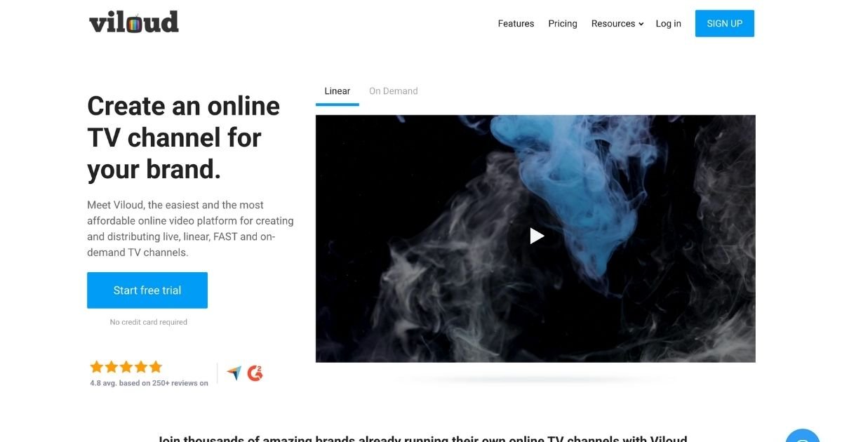 Viloud: Online TV channel creator – Game Changers