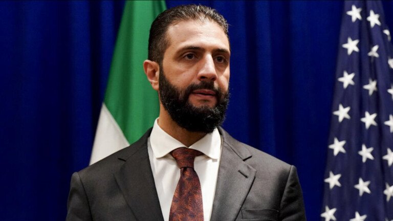 Syrian president al-Sharaa arrives in US for landmark White House visit ...